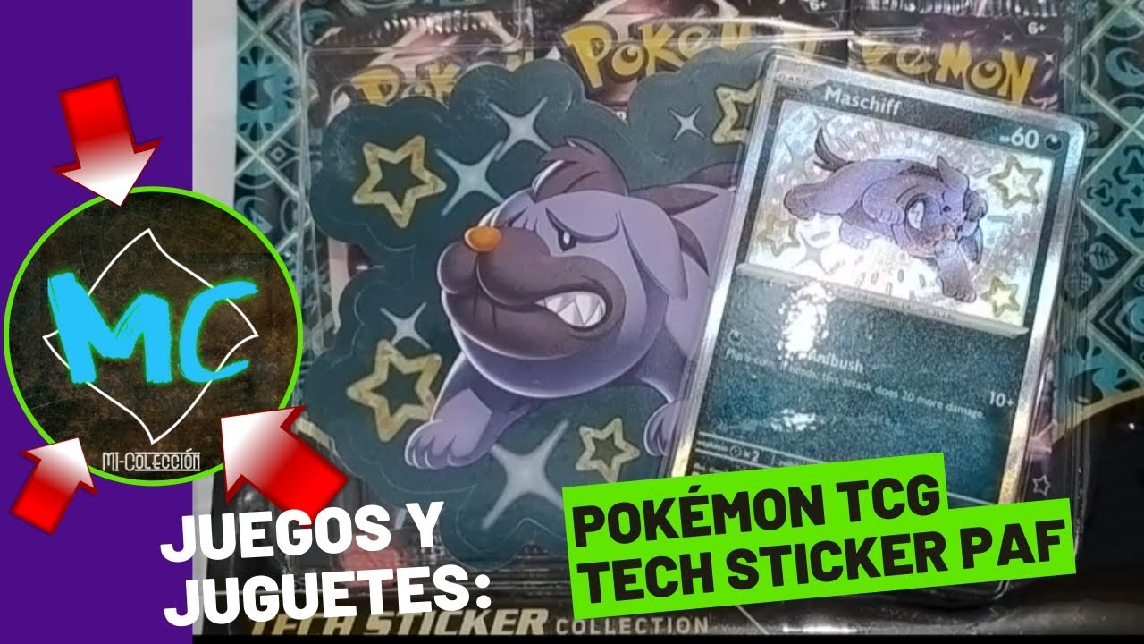 Pokémon TCG: Tech Sticker PaF - YouTube