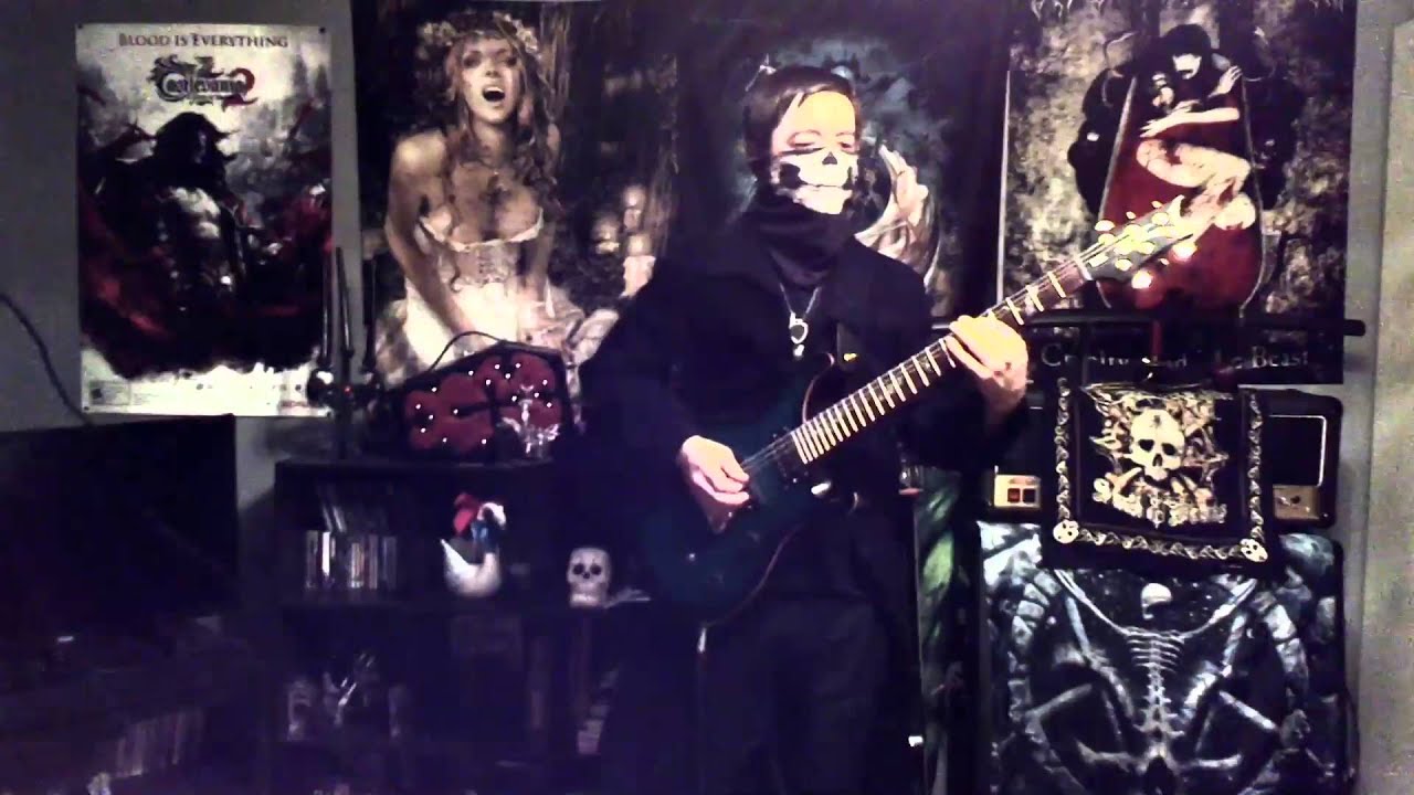 Frost on her Pillow - Cradle of Filth - Guitar cover by Shadowknight ...