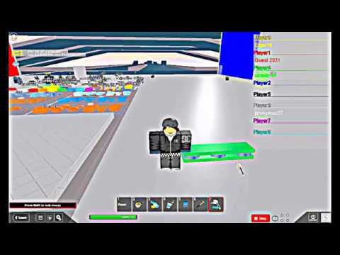 How to build a hover board on Build a car and race Roblox