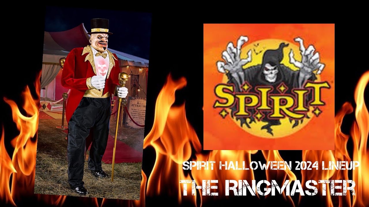 Spirit Halloween 2024 Lineup: The Ringmaster! - YouTube