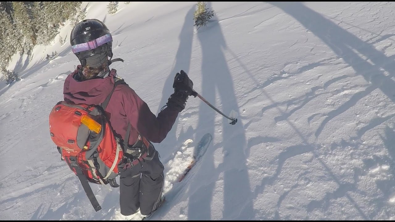 Butler Gulch Backcountry Skiing - YouTube