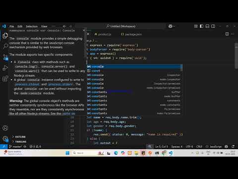 Express router setup in Node JS - YouTube