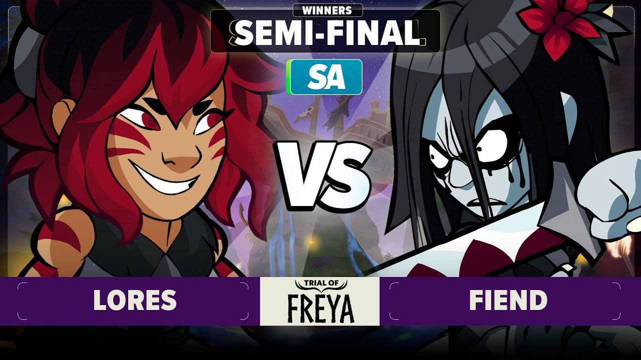 Lores vs Fiend - Winners Semi-Final - Trial of Freya - SA 1v1 - YouTube