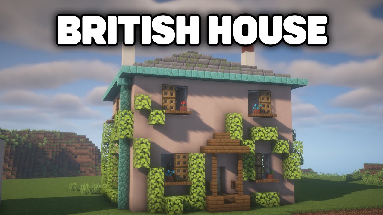 Minecraft House (BRITISH EDITION) - YouTube