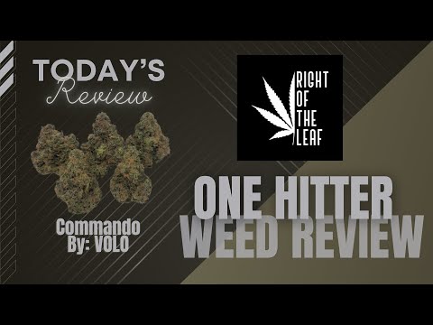 Commando by VOLO | One Hitter Weed Review 🚀🔥 - YouTube