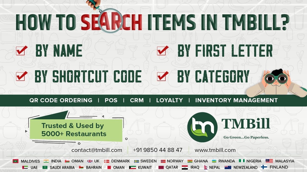 How to Add Items in TMBill Atlantic POS | Free Complete Restaurant ...