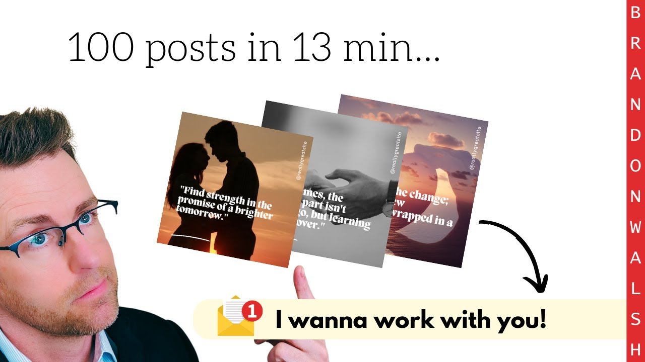 Create 100 BEAUTIFUL Social Media Posts in 13 Minutes with ChatGPT ...