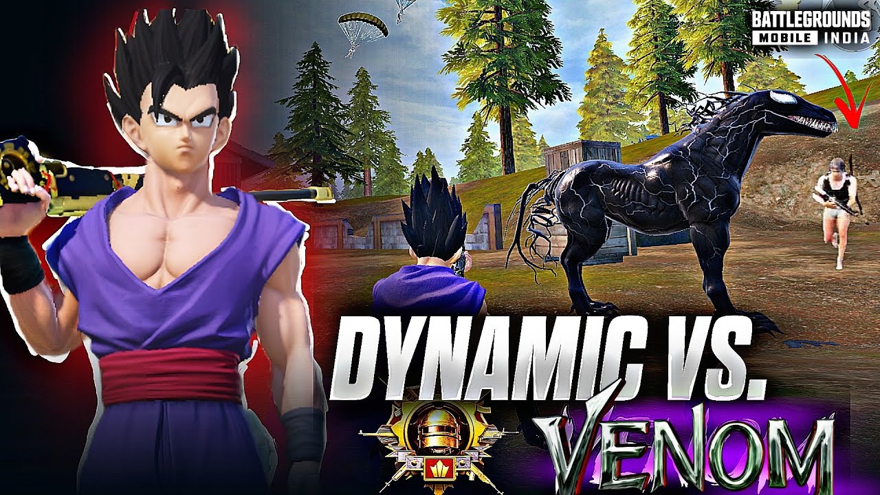 AGGRESSIVE 🔥 GAMEPLAY WITH 40 FPS ️‍🩹 DYNAMIC VS. VENOM ☠️ | BGMI 🔱 ...