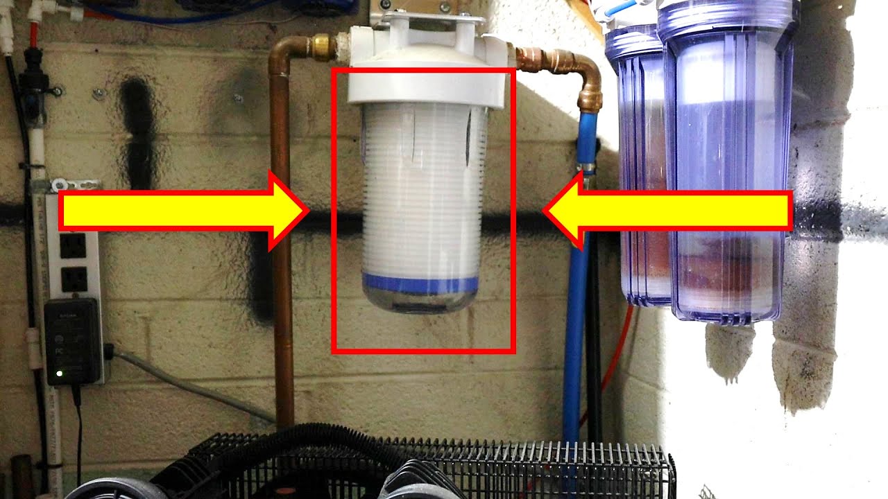 Whole Home Water Filter Replacement - YouTube