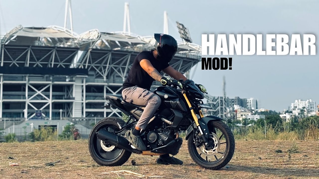 MT-15 HANDLEBAR MOD🔥 | MT-15 CONVERTED TO CAFE RACER🔥 | MT-15 V1/V2/V3 ...