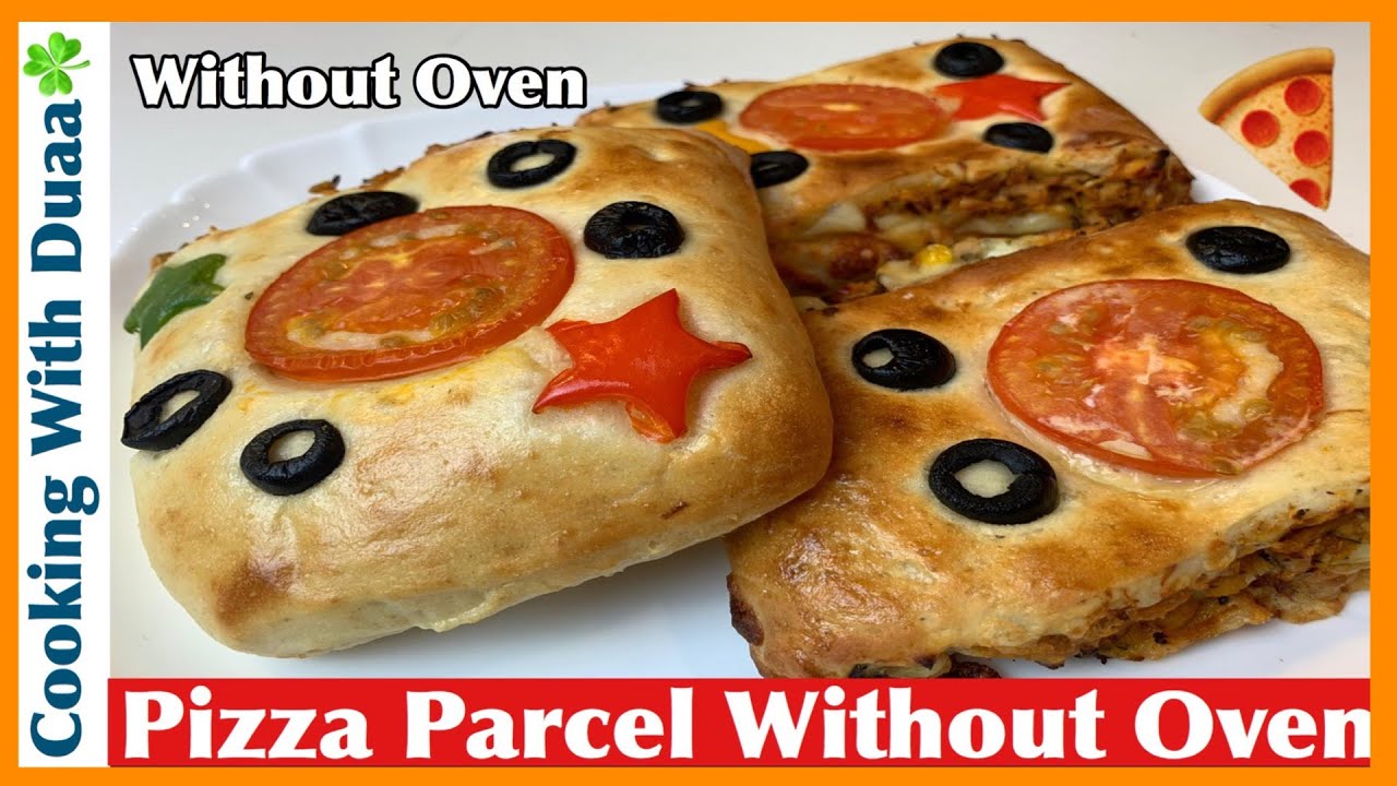 Pizza Parcel Without Oven Recipe l Homemade Pizza Parcel l 2020 Ramadan ...