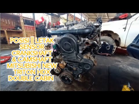 Sensor crankshaft & Sensor camshaft letak dan posisi Mitsubishi new ...