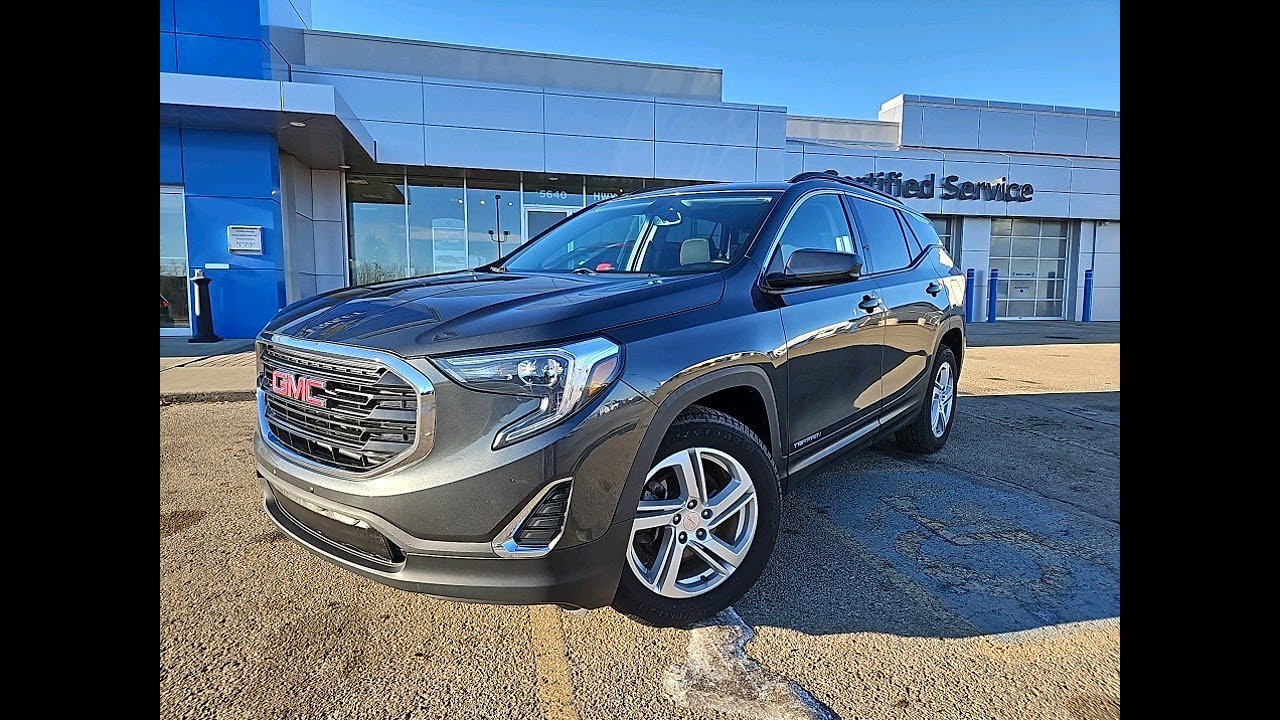 2019 GMC Terrain SLE / AWD / SUV / Graphite Grey Metallic - 23P054A ...