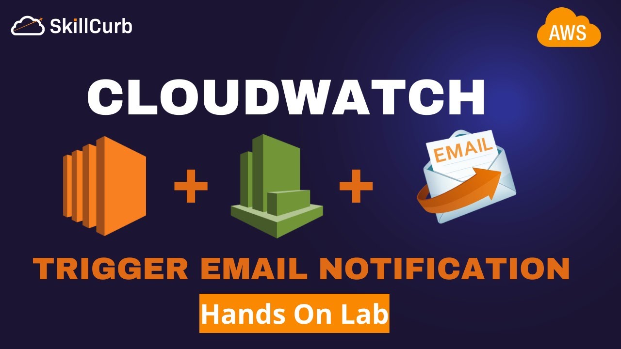 Aws Tutorial Amazon Cloudwatch Email Notification Alarm [hands On Lab