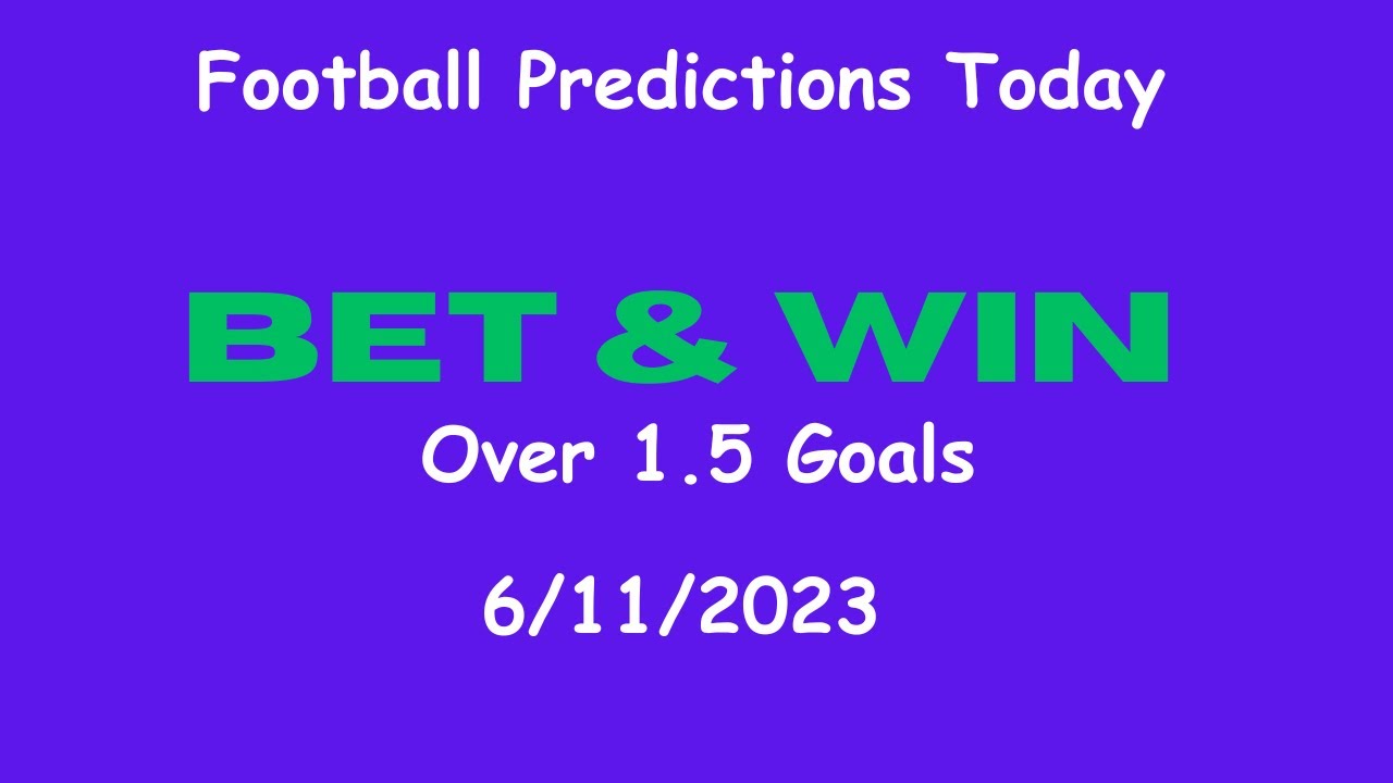 Football Predictions Today 6/11/2023 || Betting Odds # ...