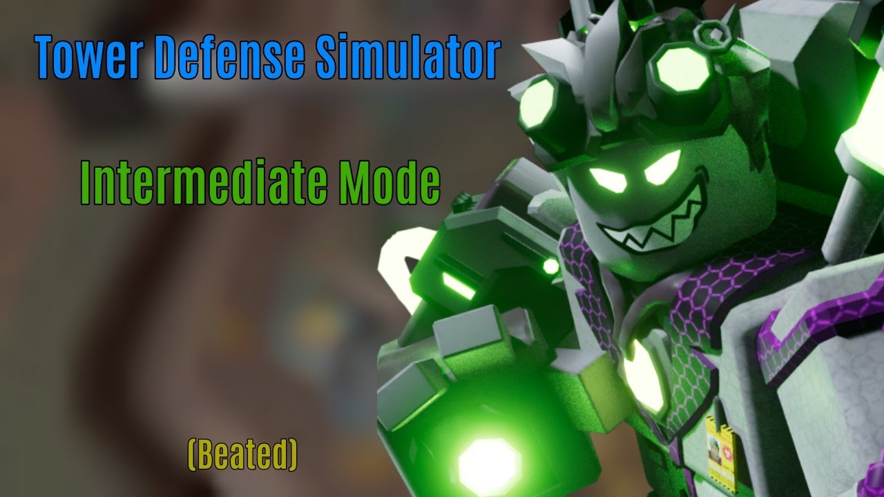 Intermediate Mode! - Roblox Tower Defense Simulator - YouTube
