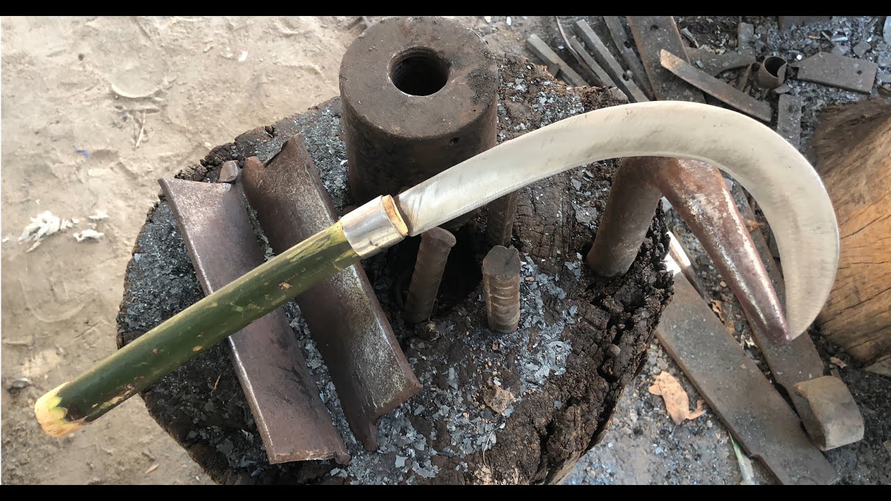 Knife Making curved knife ,Creative Channel - YouTube