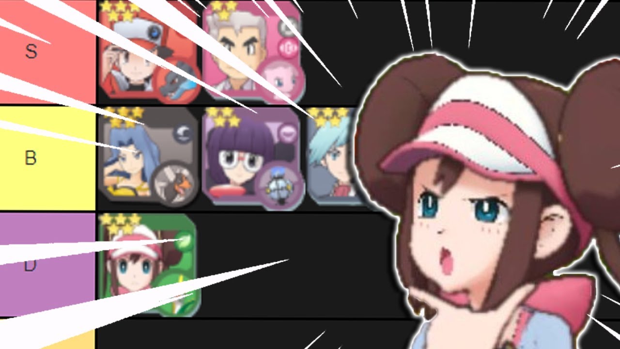 Pokemon Masters All Sync Pairs Tier List! - YouTube