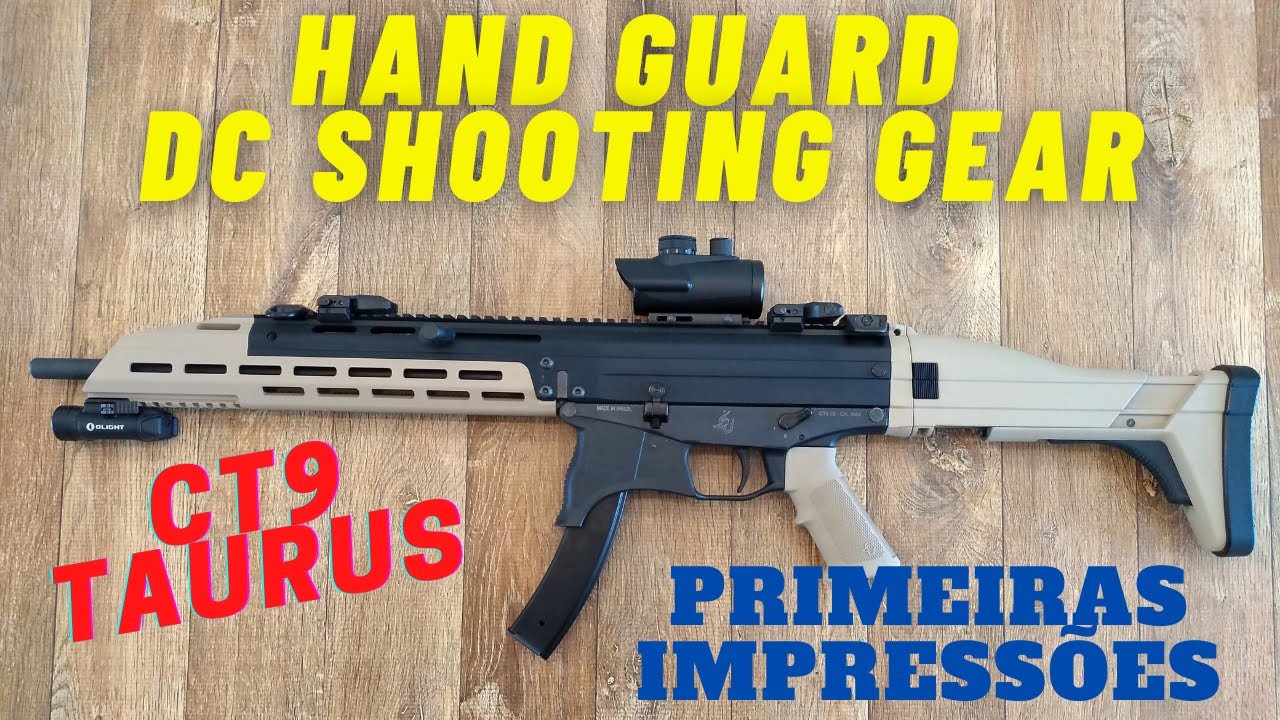 Hand guard DC Shooting Gear para Carabina CT9 Taurus - Primeiras ...