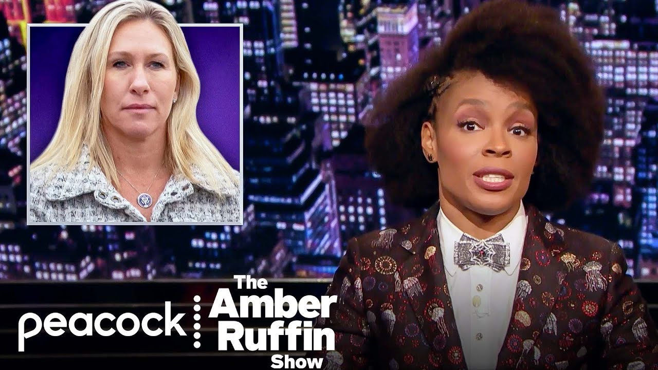 Marjorie Taylor Greene Needs To Stop | The Amber Ruffin Show - YouTube