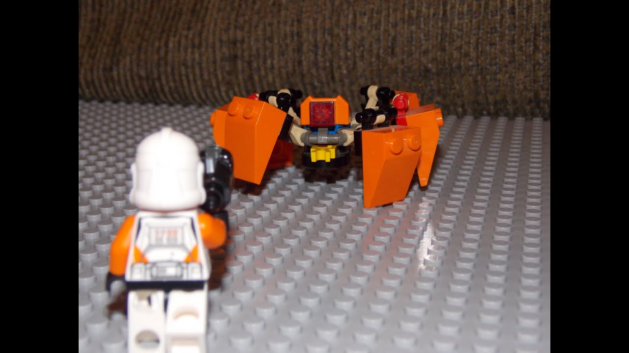 Lego Star Wars Crab Droid - YouTube