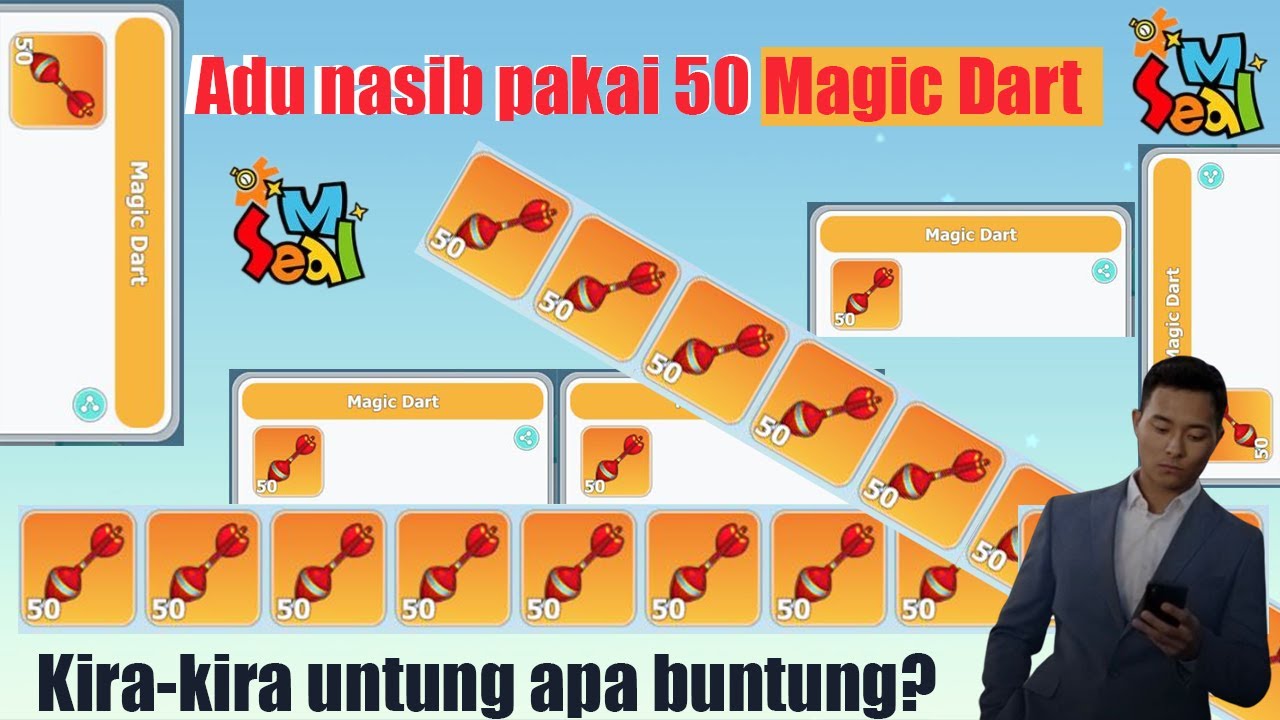🔴 [ LIVE ] 50 Magic Dart dapat apa?? - Mancing Pakai Magic Dart SEAL M ...