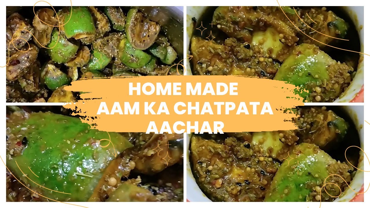 Aam ka Achar Ghar Per Banae Asani se Mango Pickle Aam Ke Achar ki ...