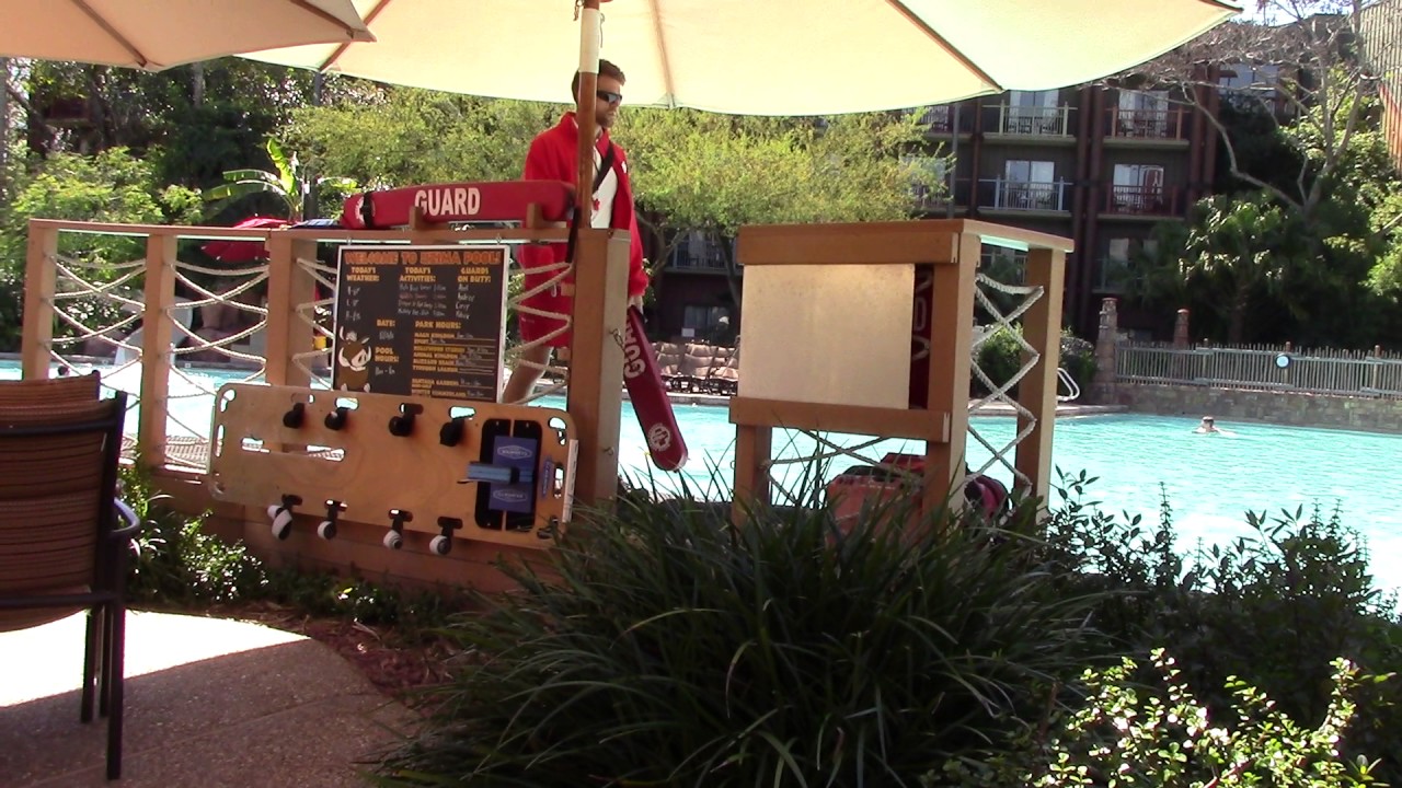 Uzima Springs Swimming Pool at Animal Kingdom Lodge - Walt Disney World ...