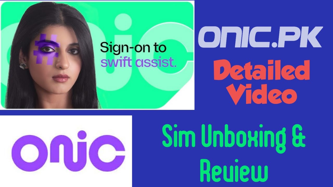 Onic sim | onic sim unboxing | Detailed Video on onic| onic | ONIC Sim ...