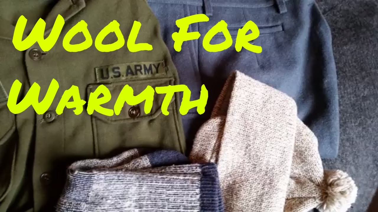 Wearing Wool for Cold & Wet - YouTube