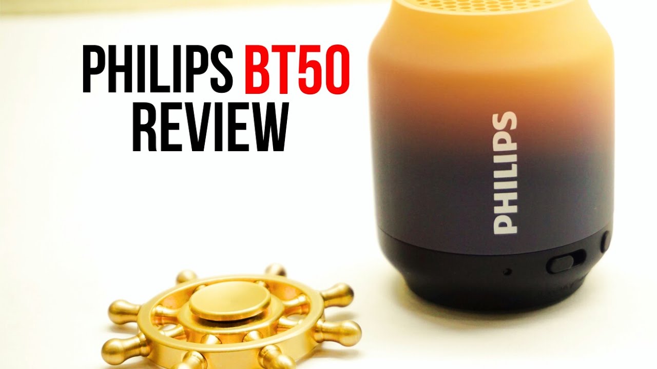 Philips BT50 Bluetooth Speaker Review ! - YouTube