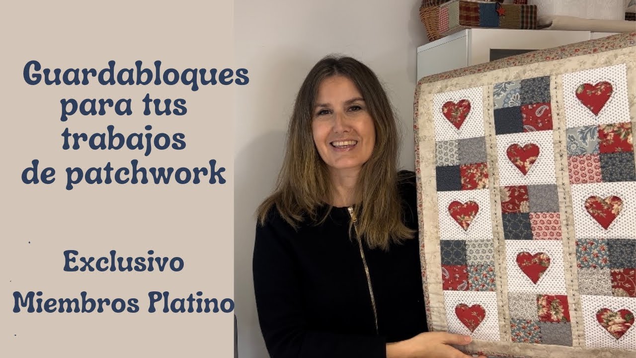 Guarda bloques para labores de patchwork, costura o punto de cruz. Exclusivo miembros platino ...