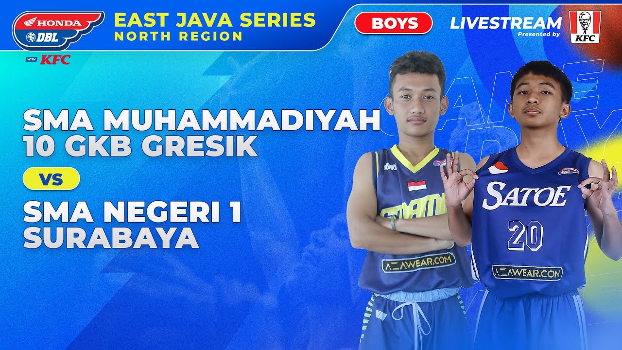 SMA MUHAMMADIYAH 10 GKB GRESIK VS SMAN 1 SURABAYA - YouTube