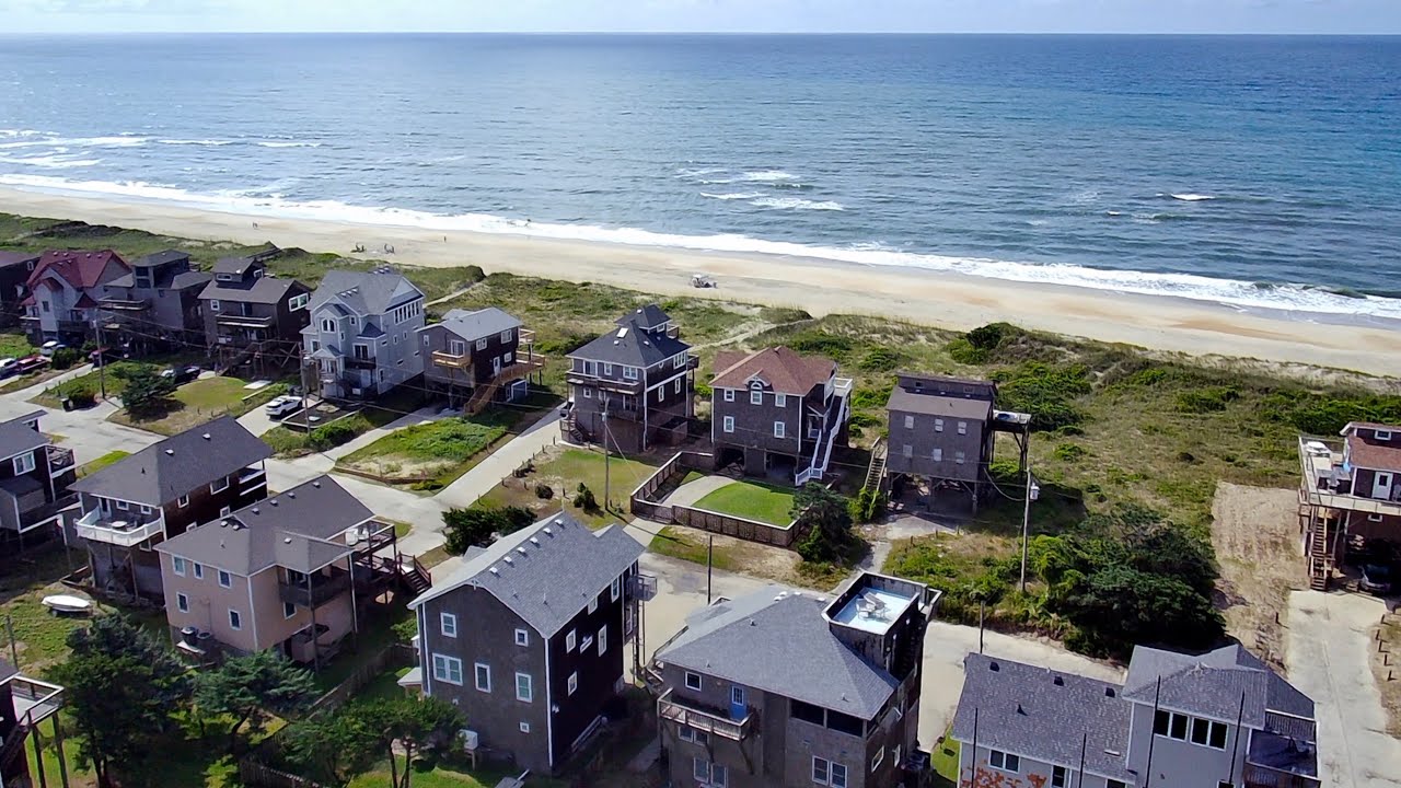 Inshore Fishing HEAVEN! OBX Sound-side drone shots! 360 Degree Views ...