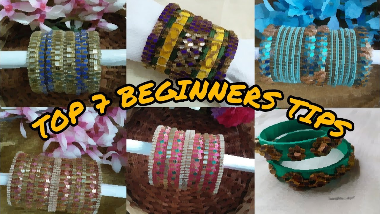 silk thread bangles material purchasing tips for beginners|tips to make a perfect bangles ...