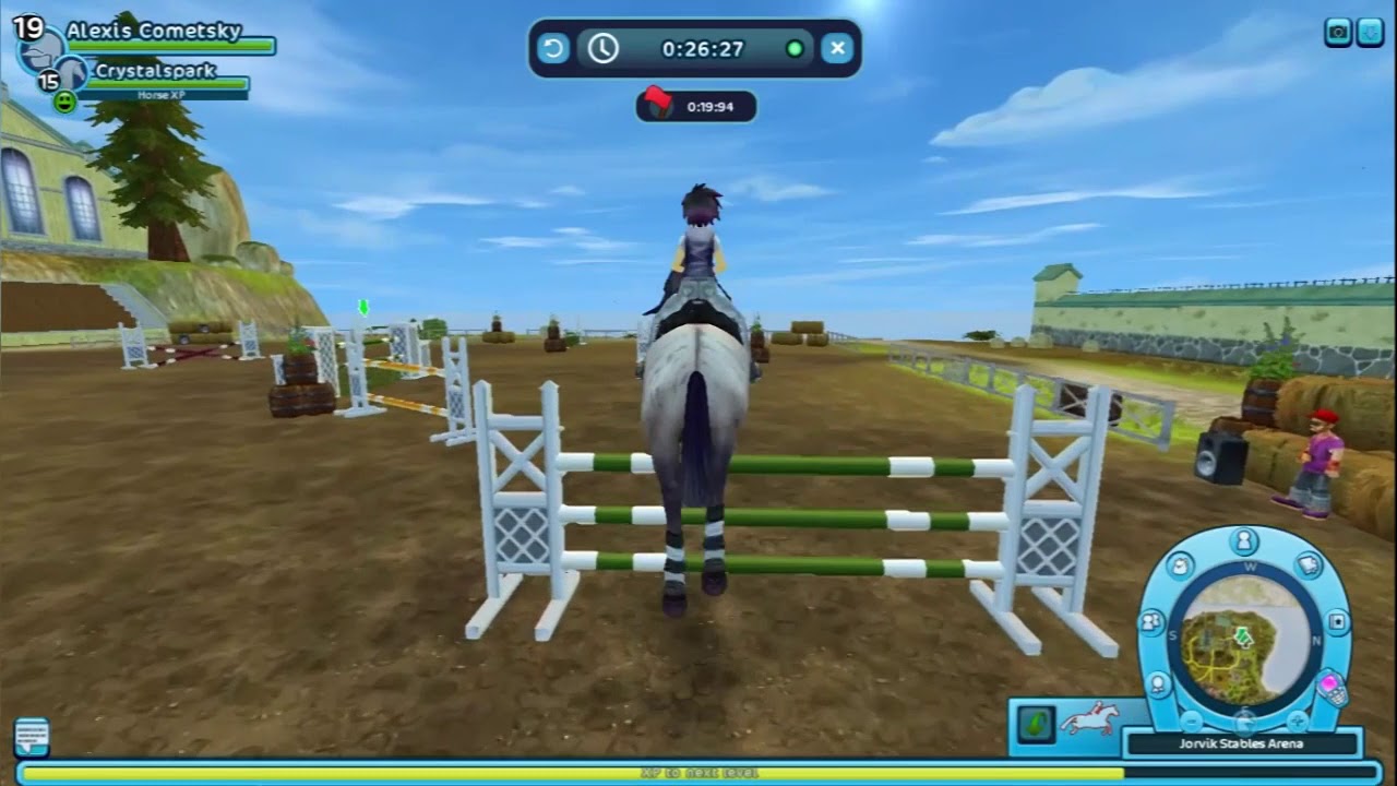 Star Stable Online - Jorvik Stables Jumping Course - YouTube