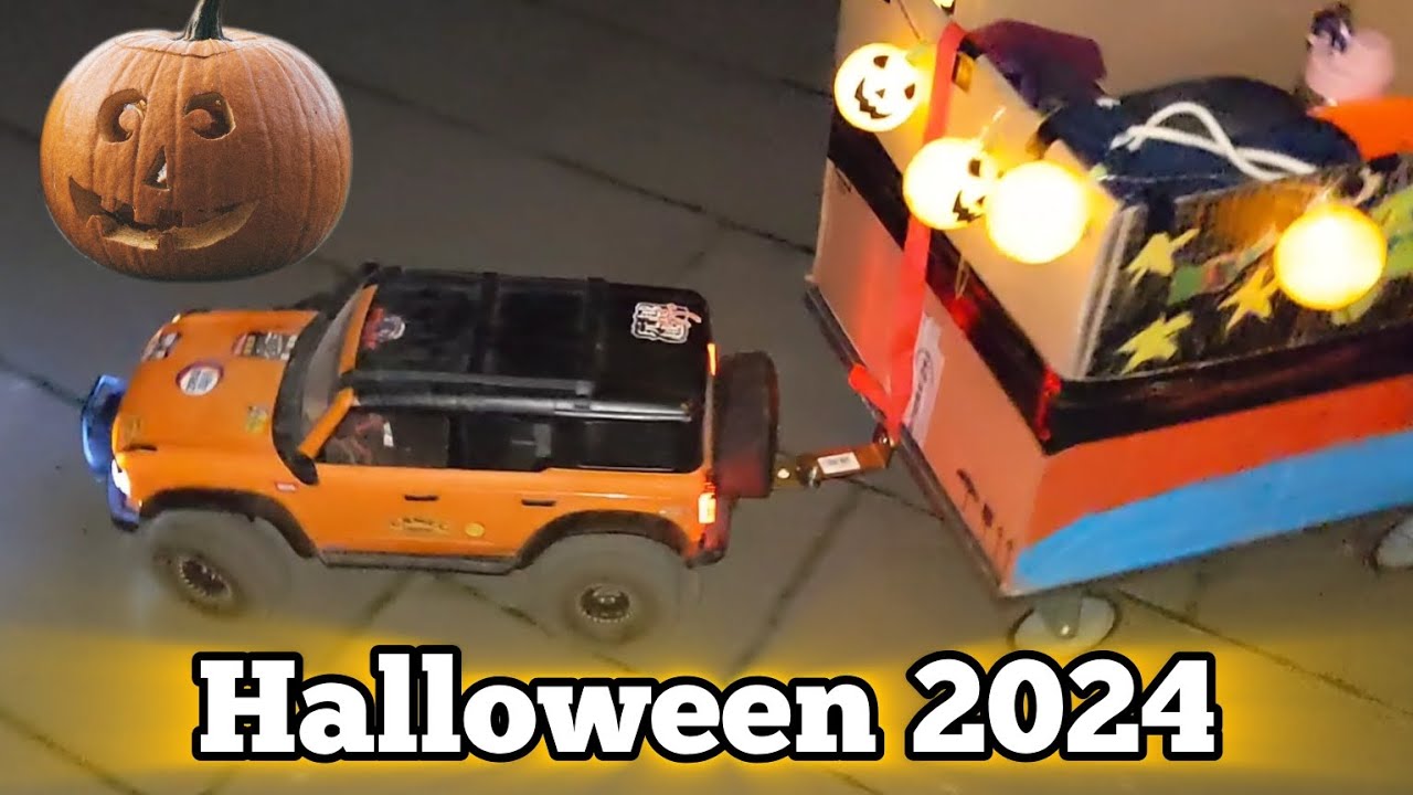 RC Halloween 2024 - Orange Pumpkin Crawler Edition - YouTube