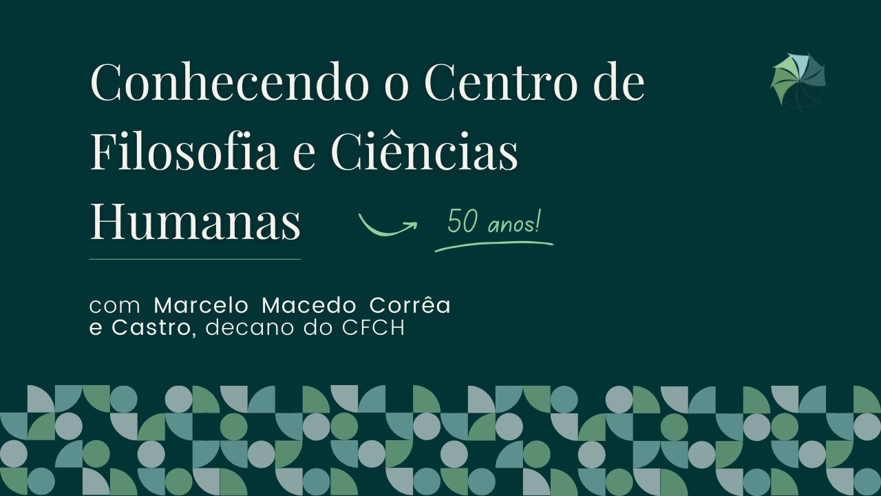 [CONHECENDO O CFCH] A Decania do CFCH/UFRJ - YouTube