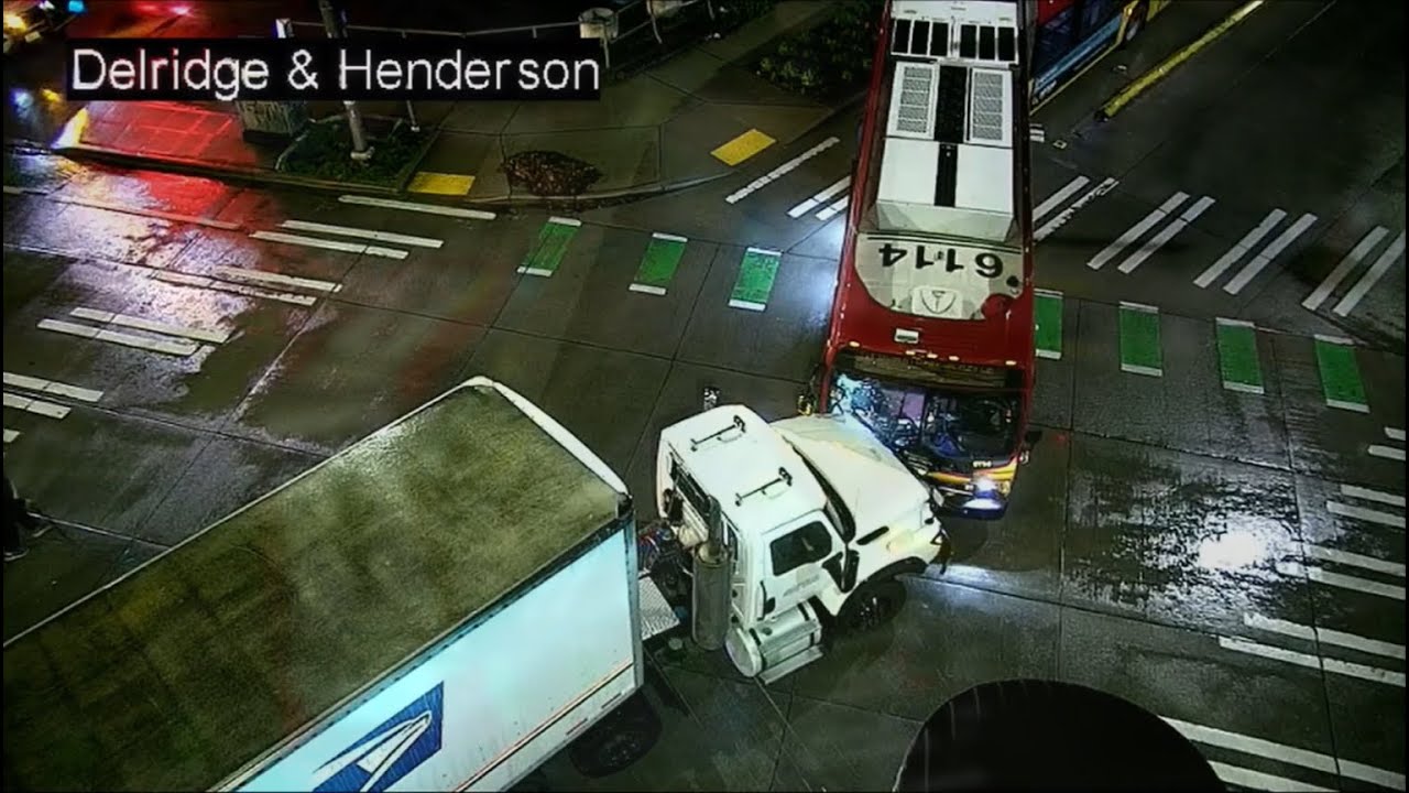 Crashes caught on Seattle traffic cameras #2! - YouTube
