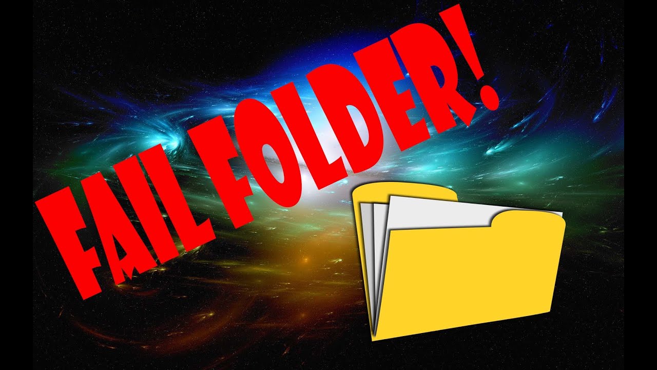 FAIL FOLDER! #6 - YouTube