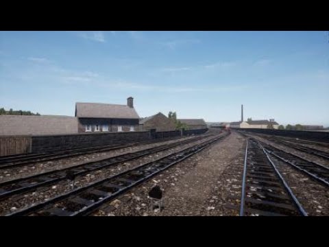 Class 40 Startup and Thrashes out of of Huddersfield - YouTube