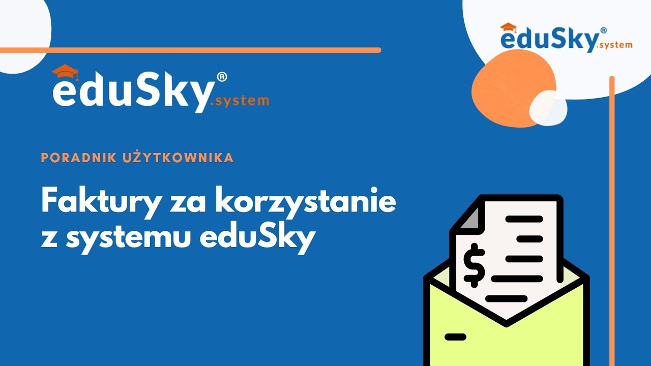 Faktury za korzystanie z Platformy eduSky - YouTube