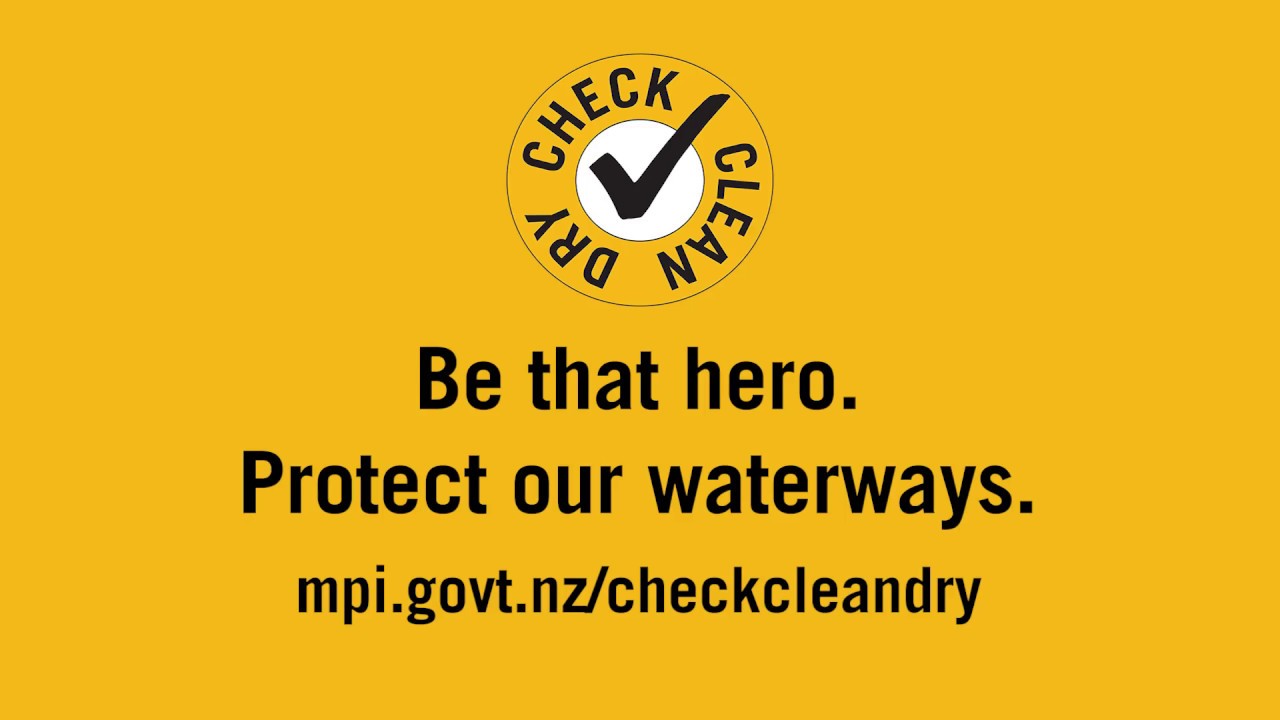 Check Clean Dry - protect our waterways - YouTube