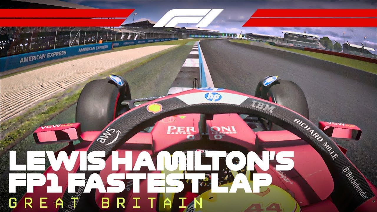 Lewis Hamilton's FP1 Fastest Lap | 2025 British Grand Prix | F1 - YouTube
