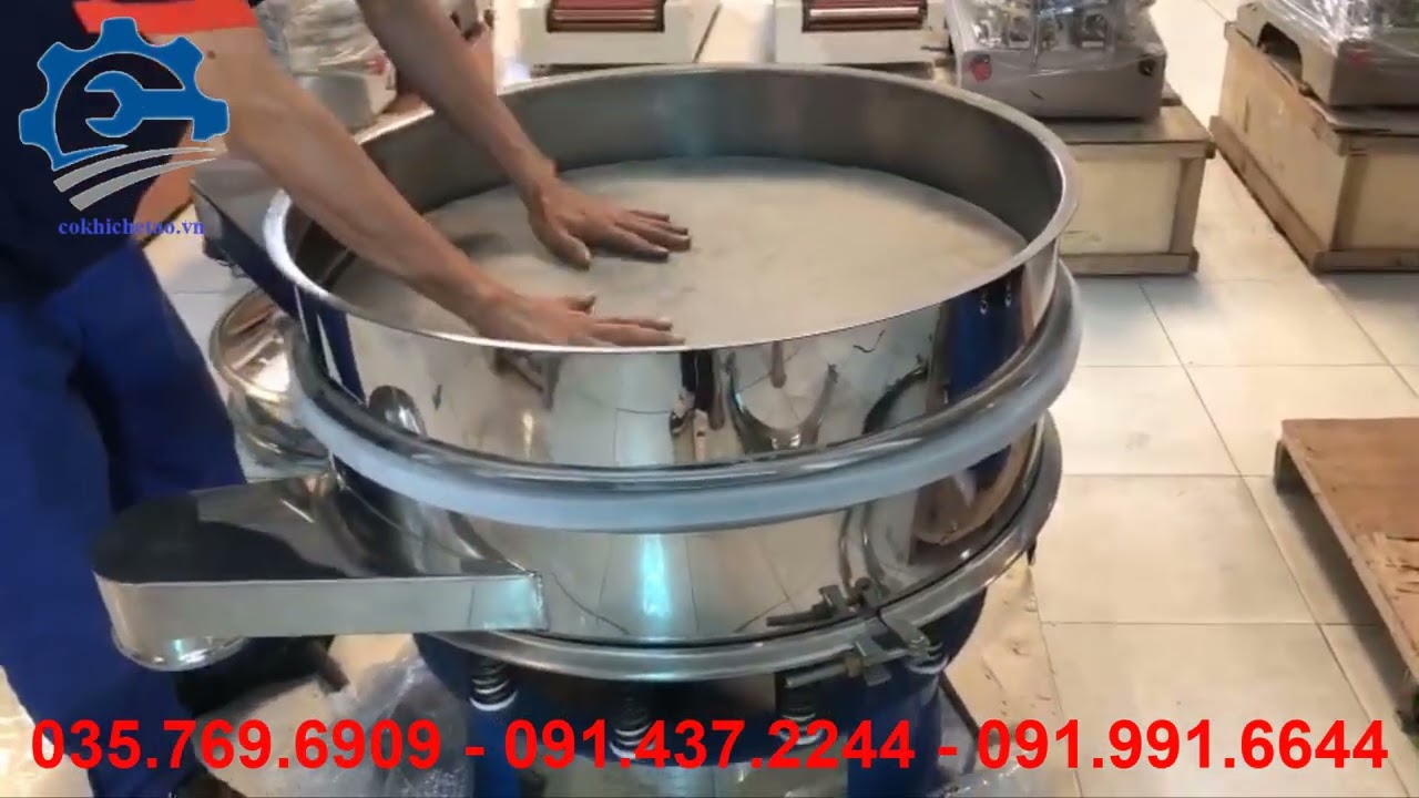 [TÌM HIỂU] Cách lắp lưới cho máy sàng rung tròn, máy sàng rung nhiều ...