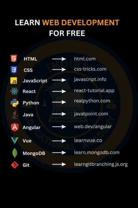 LEARN WEB DEVELOPMENT FOR FREE #webdevelopment #freecourses #learning #coding #html #css # ...