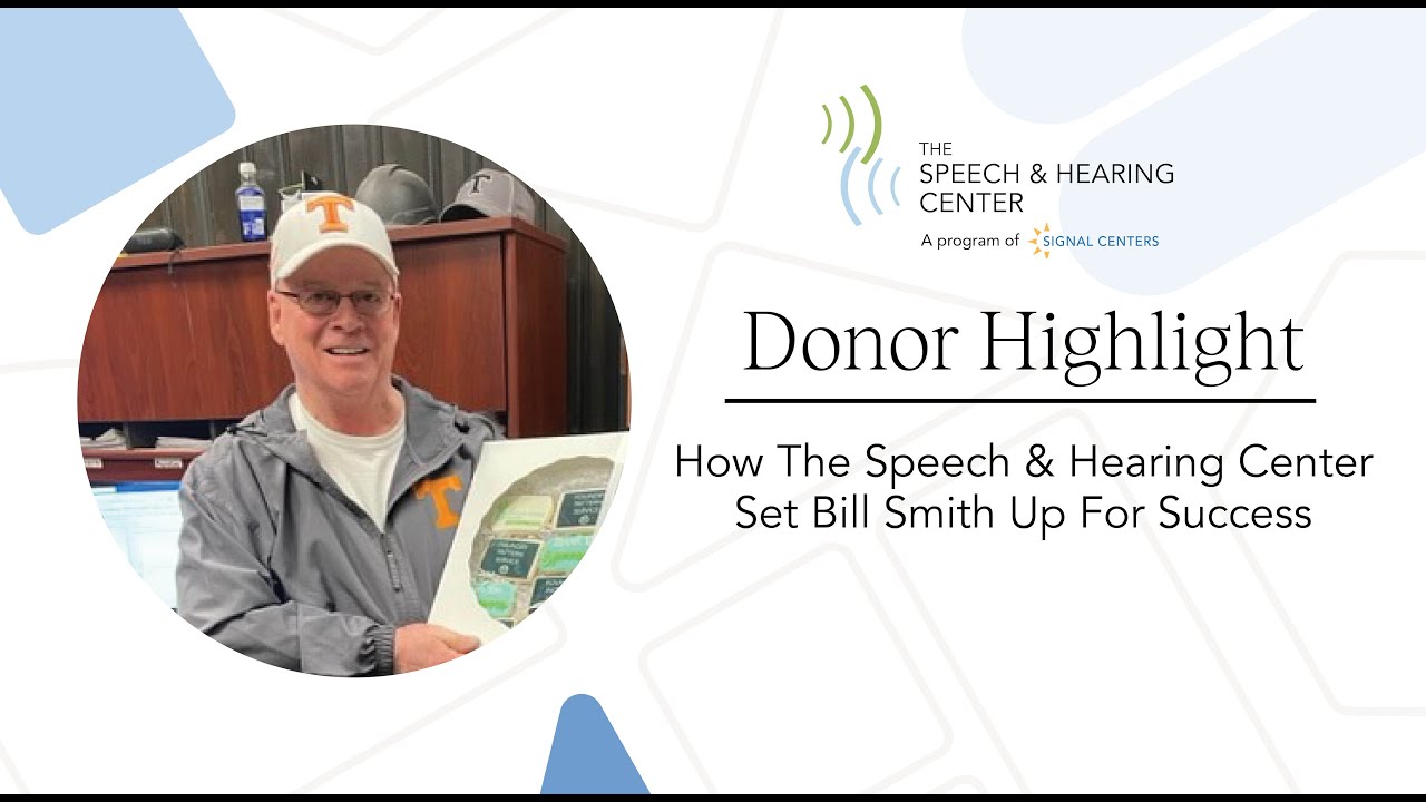 How The Speech & Hearing Center Set Bill Smith Up For Success - YouTube