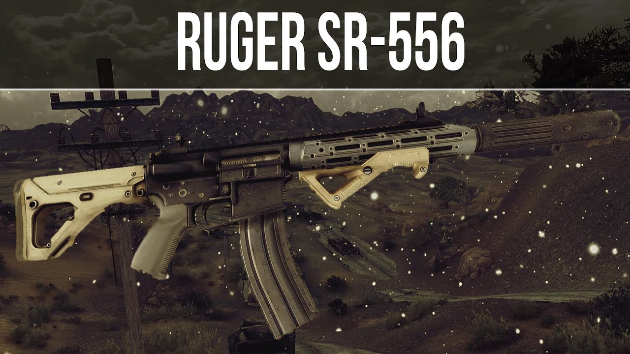 Ruger SR-556 - Fallout New Vegas - Mod Spotlight - YouTube