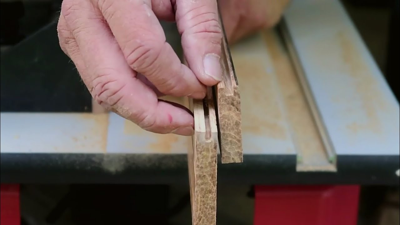 Tongue and Groove/Making a Groove with a Router on a Piece of Our ...