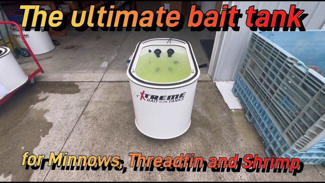The Ultimate Bait Tank for Minnows and Shrimp by X-Treme Bait Tanks ...